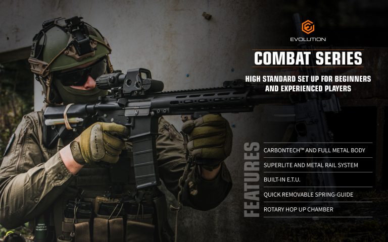 Evolution Combat Series - Evolution International S.r.l. - {:gb}Air Soft Guns{:}